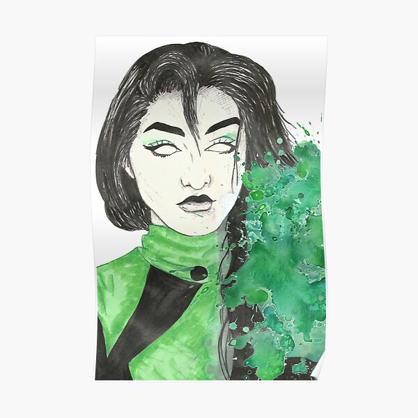 "Shego" Poster for Sale by Emmajanealdous | Redbubble