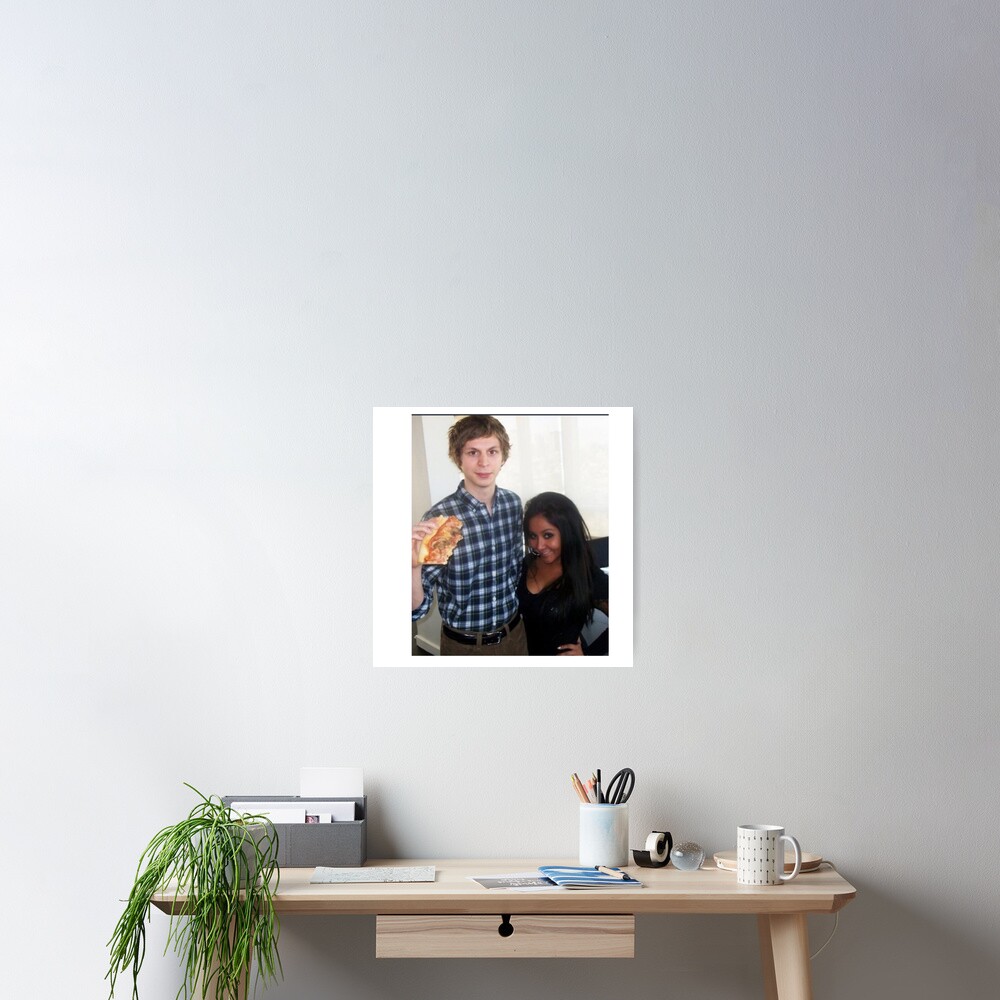 "snooki and michael cera???" Poster for Sale by miseryfactories | Redbubble