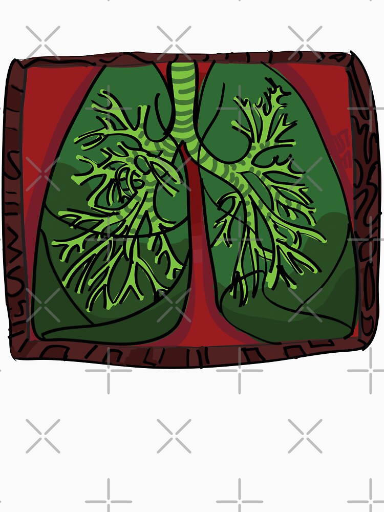 "Green Lung" T-shirt for Sale by YETiDesigns | Redbubble | dank franks ...