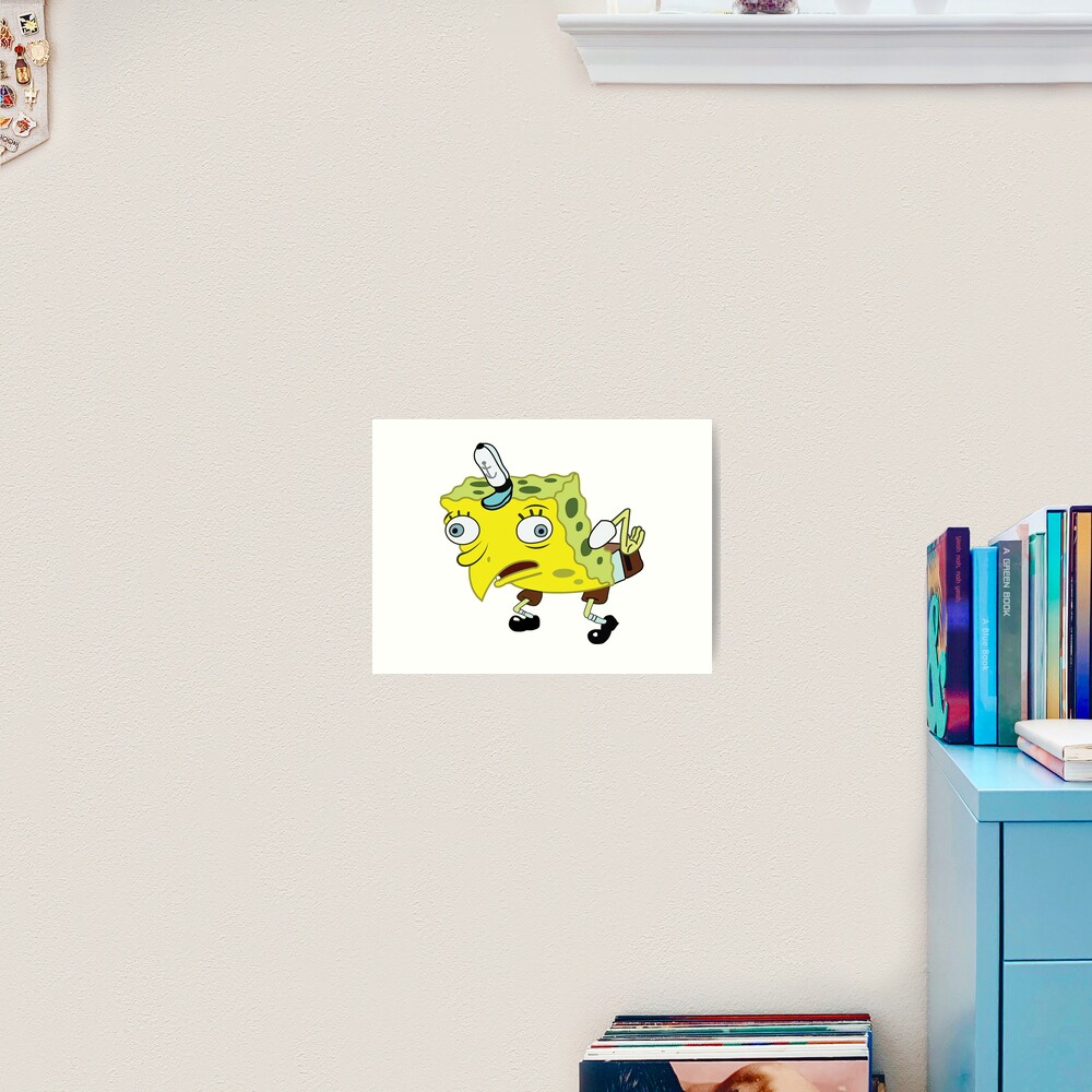 "Spongebob mocking meme" Poster for Sale by JessetheCreator | Redbubble