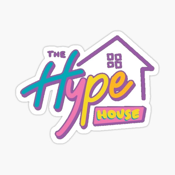 "the Hype house merch" Sticker for Sale by breannabanana12 | Redbubble