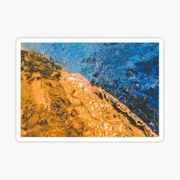 "Fire And Ice" Sticker for Sale by thespurtrail | Redbubble