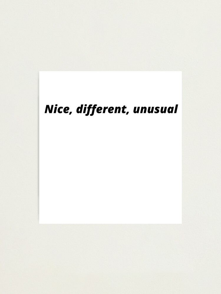 "Kath and Kim "Nice, different, unusual"" Photographic Print by ...