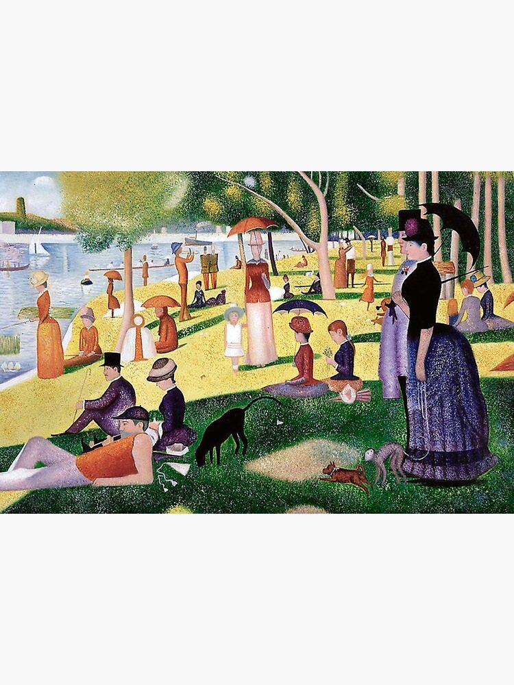 "Georges Seurat A Sunday Afternoon on the island of la grande jatte ...