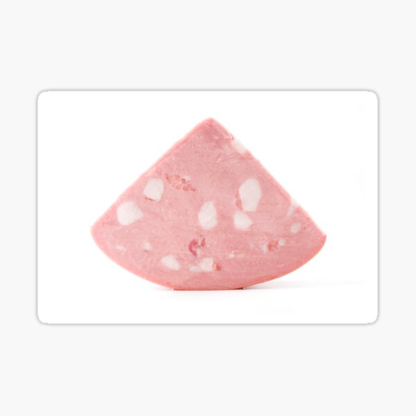 "Italian mortadella " Sticker for Sale by troianifabrizio | Redbubble