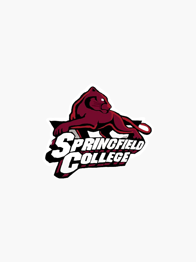 "Springfield college" Sticker for Sale by Brenna Rose | Redbubble