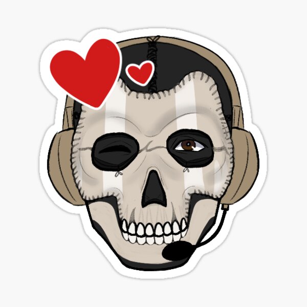 Call Of Duty Ghost Stickers | Redbubble