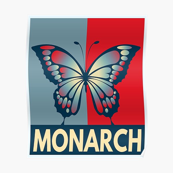 "Monarch (Vintage Retro Iconic Poster)" Poster for Sale by ...