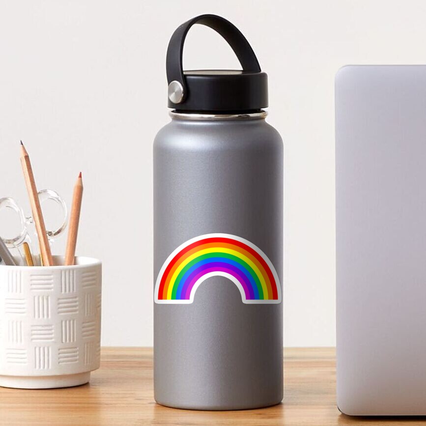 "Rainbow" Sticker for Sale by S-V-D-K | Redbubble