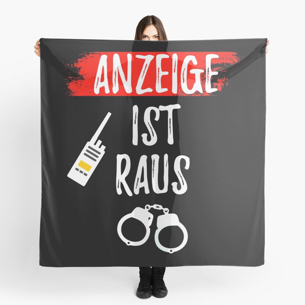 "Anzeige Ist Raus Lustige Meme Geschenkidee" Tuch von BarrelLive ...