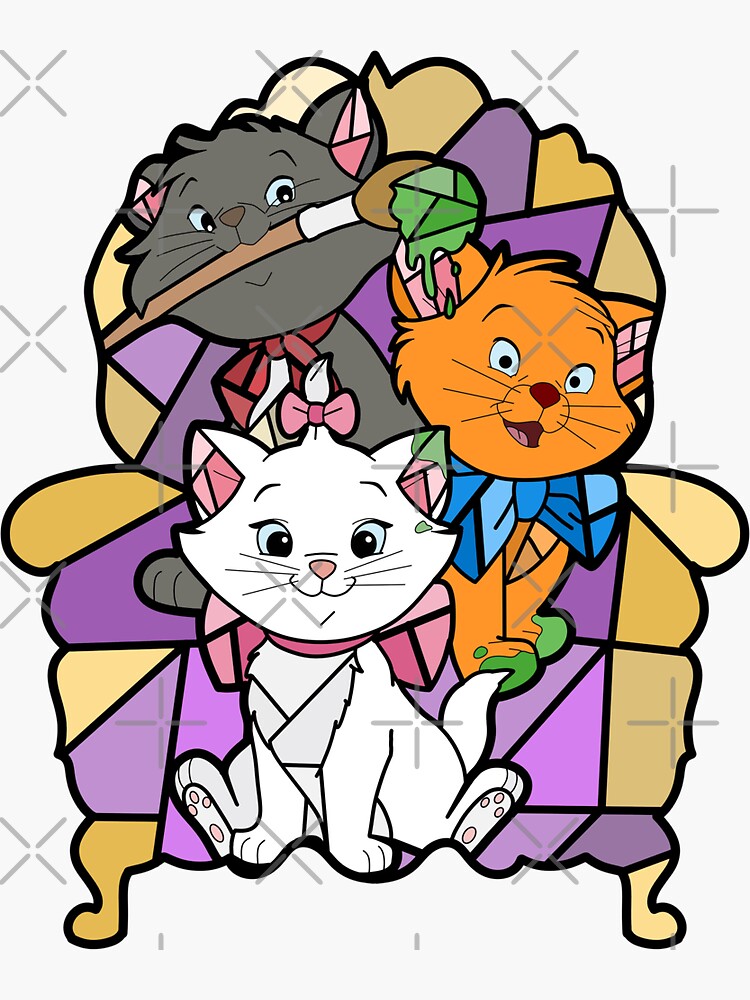 "Say meeeow" Sticker for Sale by Ginnyheartlab | Redbubble