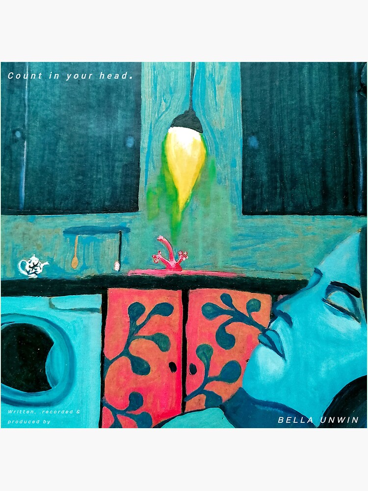 "Count In Your Head" Sticker for Sale by bellaunwin | Redbubble