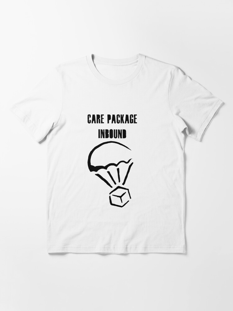 "Care package inbound" T-shirt for Sale by YUNOUSEMEME | Redbubble ...