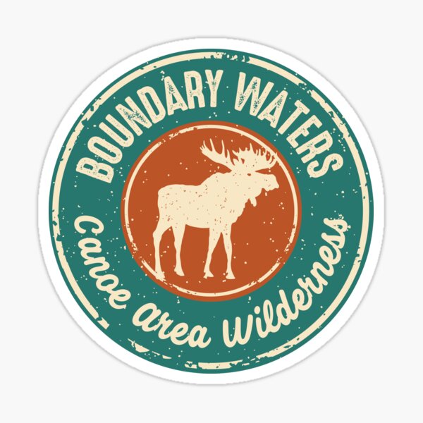 Boundary Waters Stickers | Redbubble