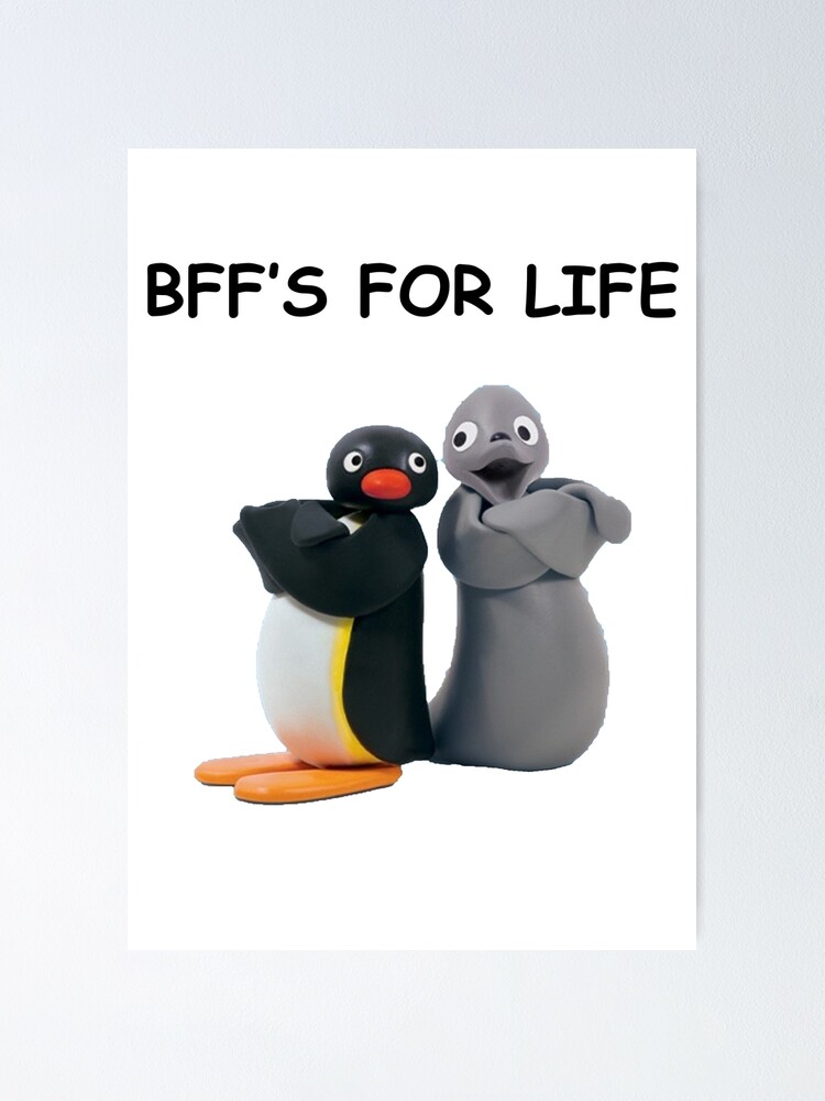 "Pingu best friends" Poster for Sale by Heywood47 | Redbubble