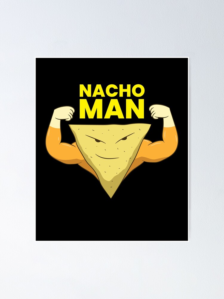 Póster «Nacho - Nacho Man con fuertes brazos / músculos superiores» de ...