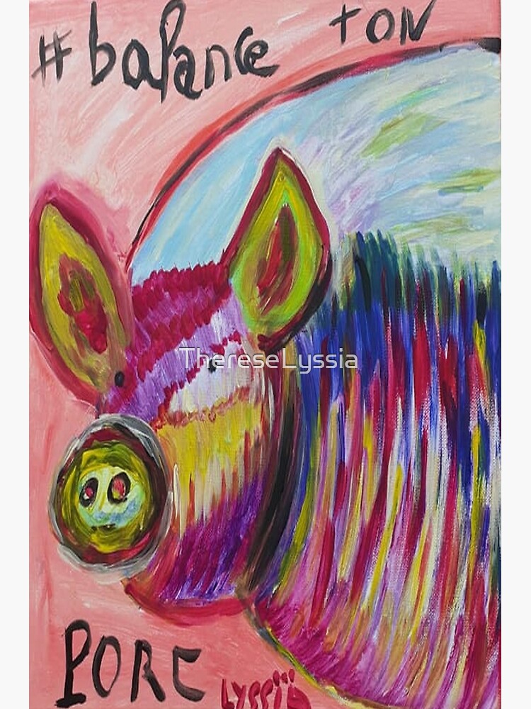 Poster « #balancetonporc balance ton porc, #artistsupportpledge », par ...