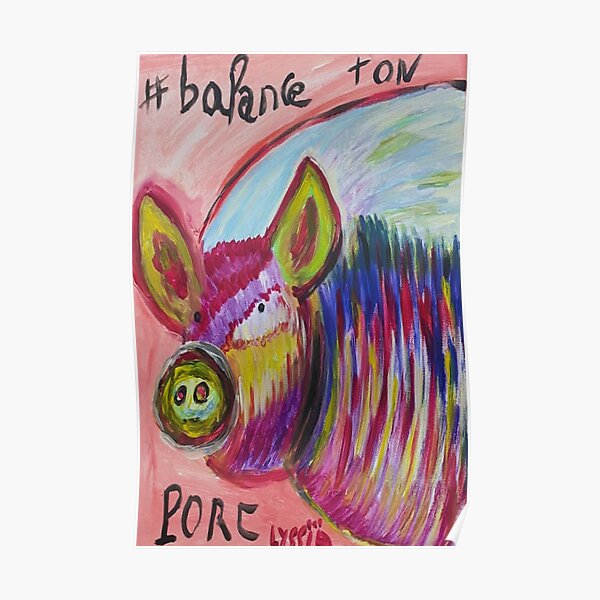 Poster « #balancetonporc balance ton porc, #artistsupportpledge », par ...