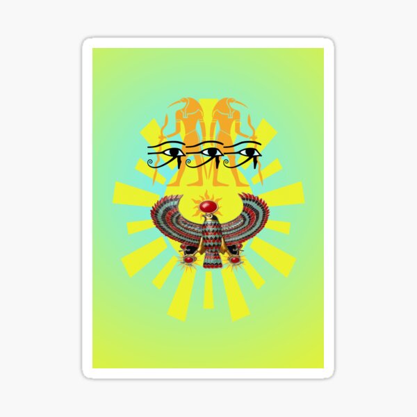 "Egyptian Gods" Sticker for Sale by FerretSteph | Redbubble