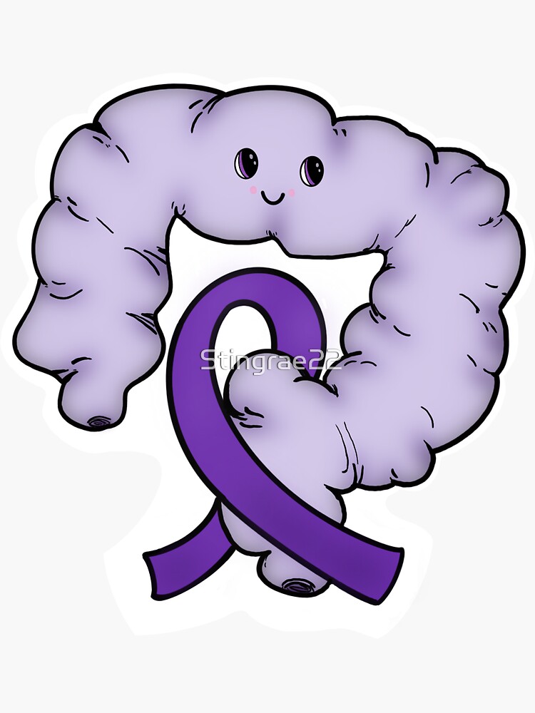 "Crohn’s and Colitis Awareness" Sticker for Sale by Stingrae22 | Redbubble
