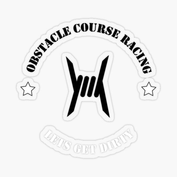 Obstacle Course Stickers | Redbubble