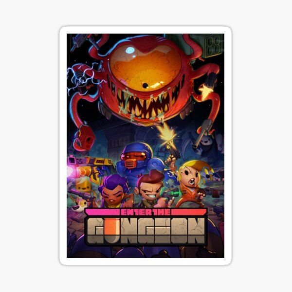 Enter The Gungeon Stickers | Redbubble