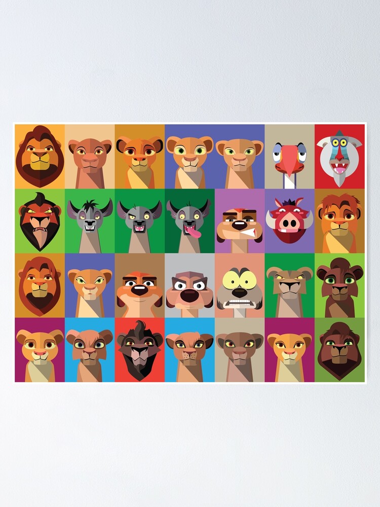 "TLK Trilogy Cast Stylized" Poster for Sale by samohtlion | Redbubble