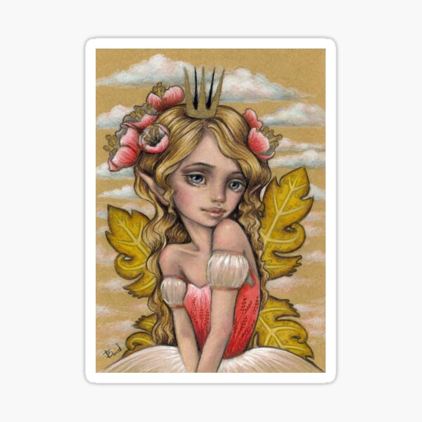 "Princess Fae" Sticker for Sale by tanyabond | Redbubble