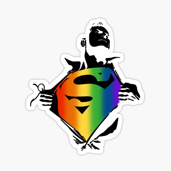 "Super Pride" Sticker for Sale by CandyAndy24 | Redbubble