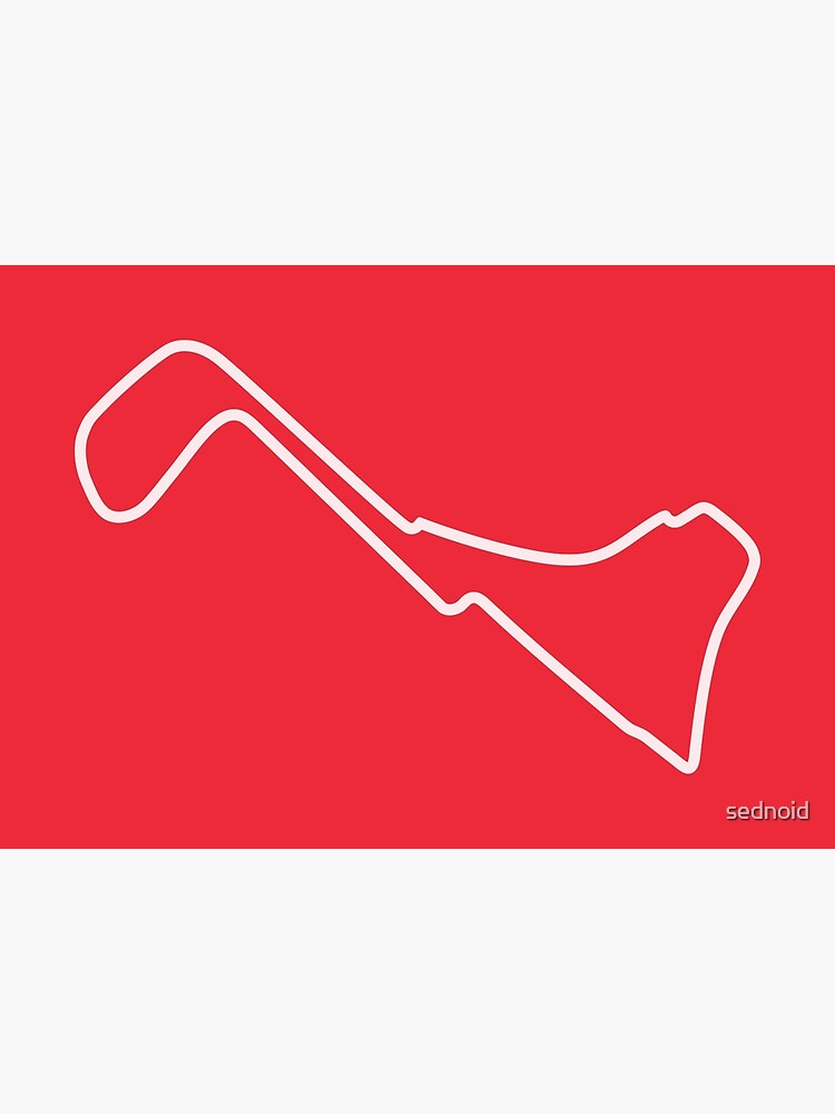 "Circuit Zolder [outline]" Art Print for Sale by sednoid | Redbubble