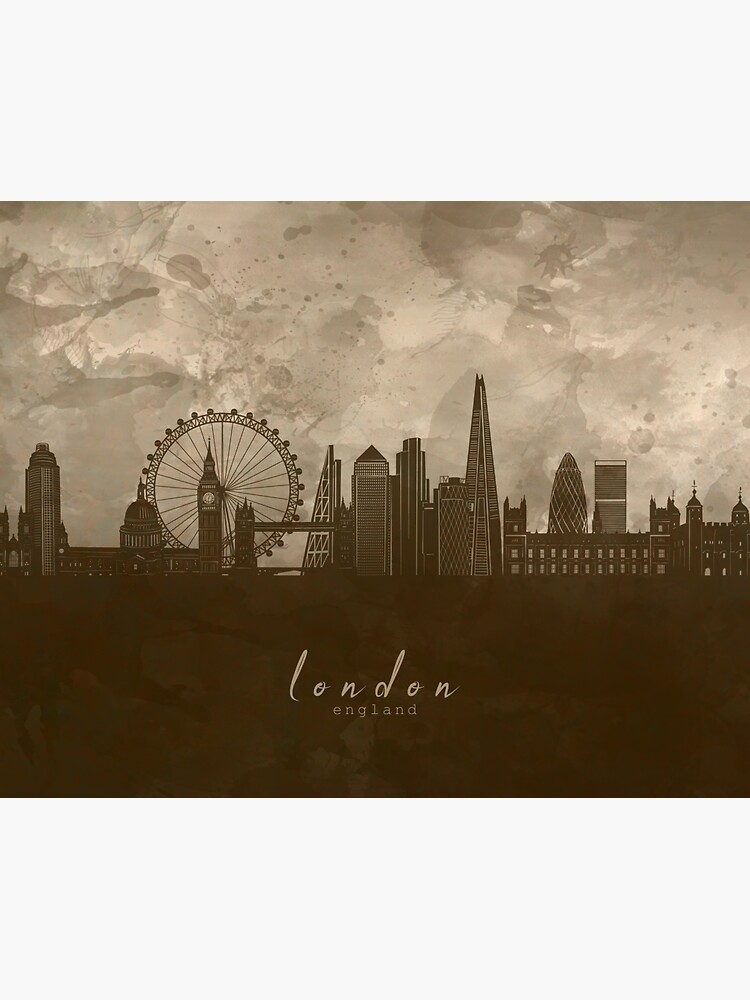 "london skyline" Sticker for Sale by BekimART2 | Redbubble