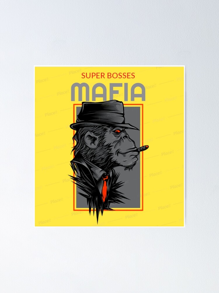 "Mafia design for red bubble" Poster by Piyushke | Redbubble