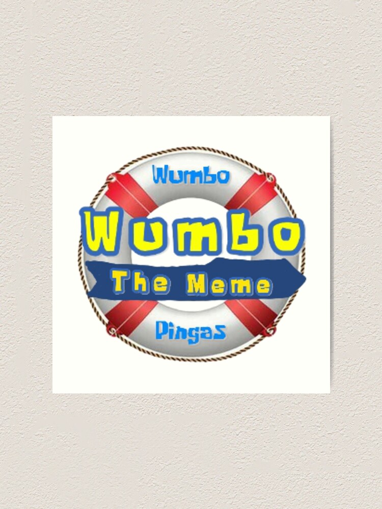 "The Wumbo Movie Logo" Art Print for Sale by WumboTheMeme | Redbubble