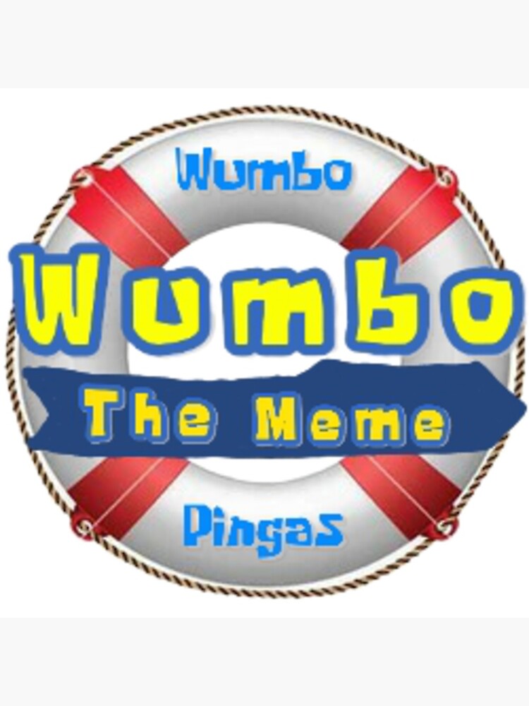 "The Wumbo Movie Logo" Art Print for Sale by WumboTheMeme | Redbubble