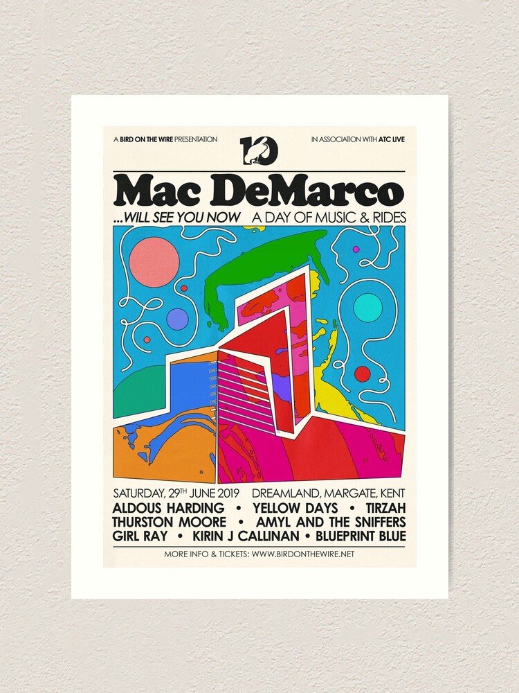"Mac DeMarco Art" Art Print by ConnorHero | Redbubble
