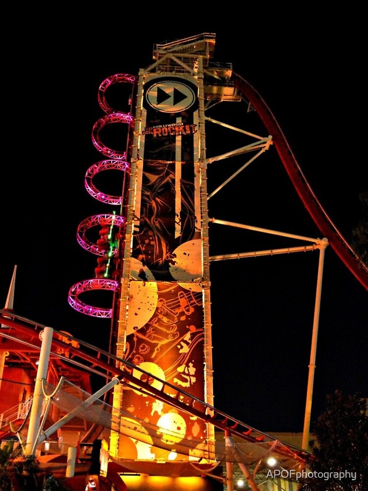 "Rip Ride Rockit at Night" iPhone Case for Sale by APOFphotography ...