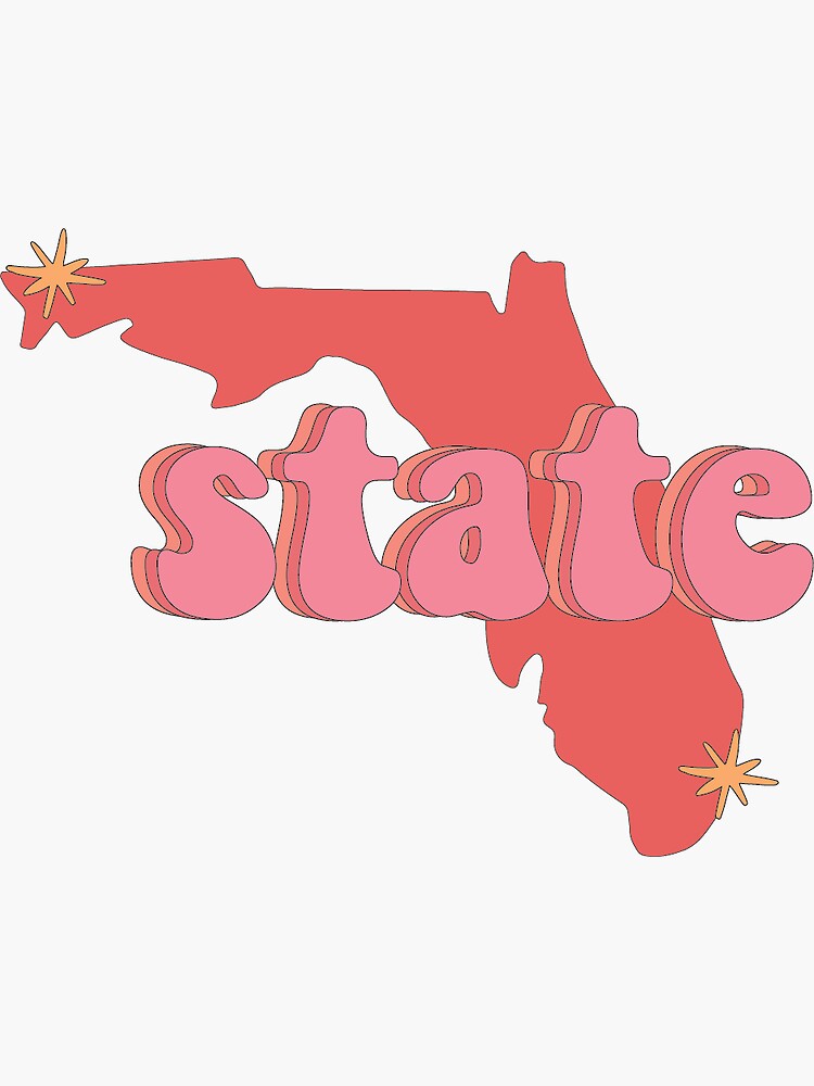 "go state fsu groovy" Sticker for Sale by jordoariel | Redbubble
