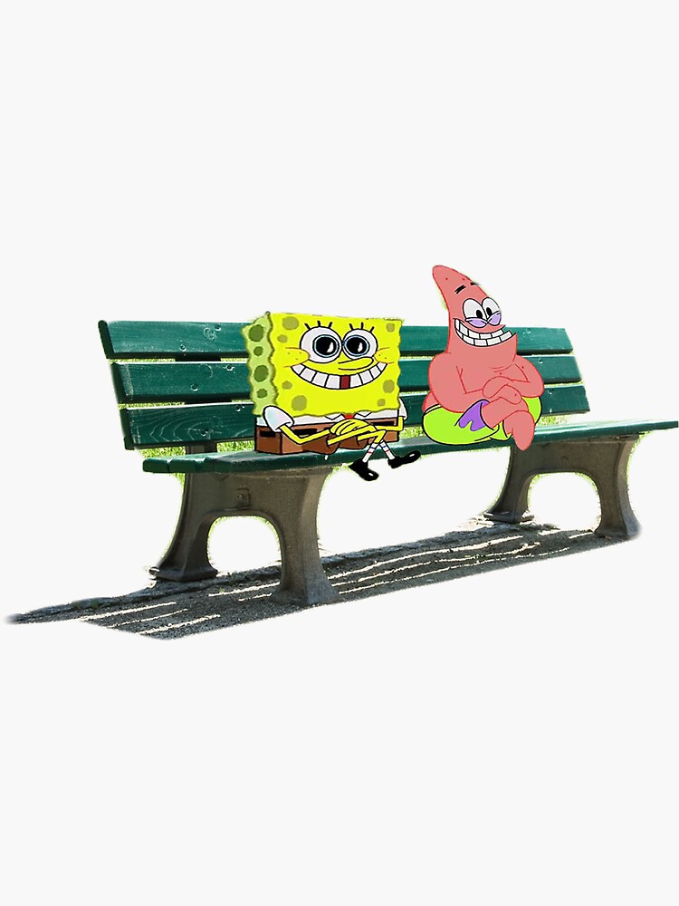 "SpongeBob and Patrick Hanging Out" Sticker for Sale by jennare03 ...