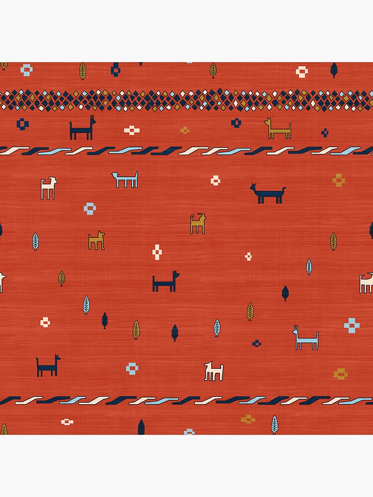 "Keelut in Red" Sticker by beckybailey | Redbubble