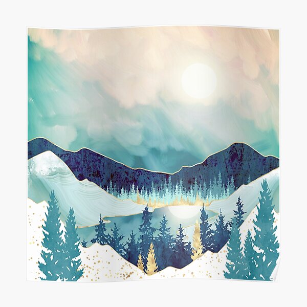 "Sky Reflection" Poster by spacefrogdesign | Redbubble