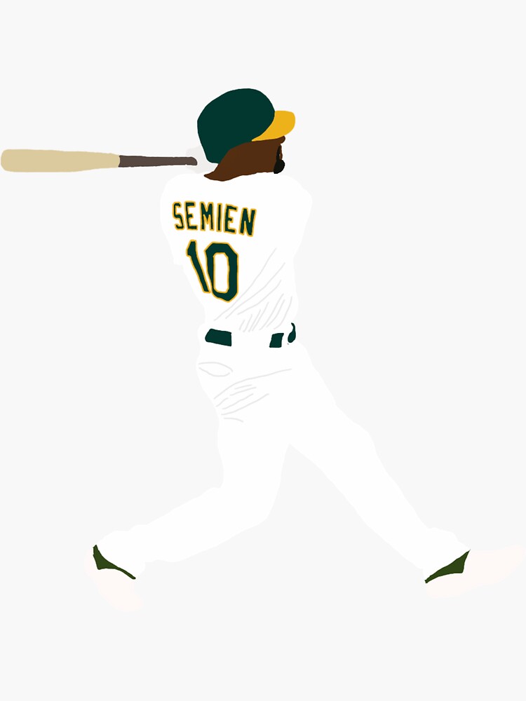 "Marcus Semien " Sticker by athleteart20 | Redbubble