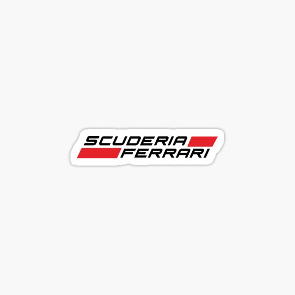 Scuderia Ferrari Stickers | Redbubble