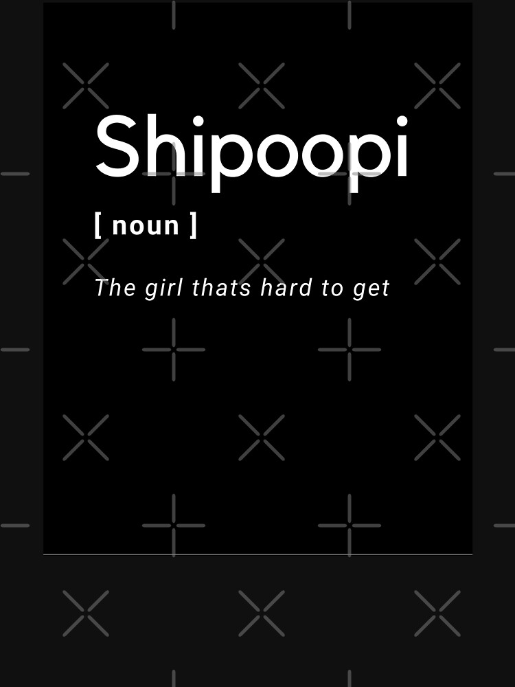 "Shipoopi" Essential T-Shirt for Sale by hamhatz | Redbubble