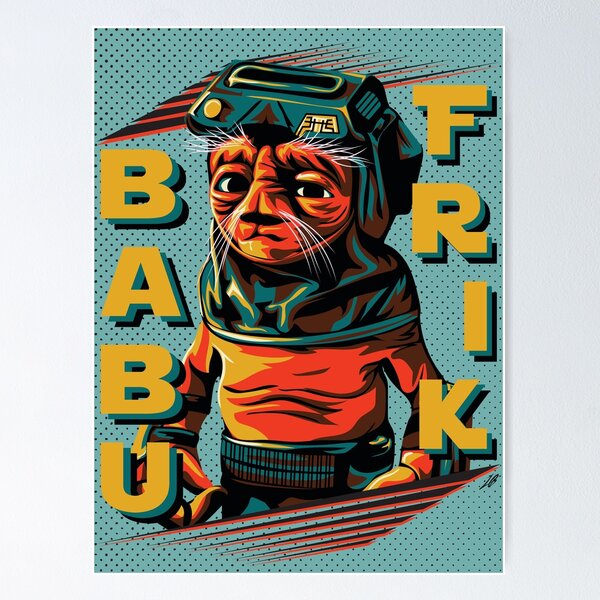 "Babu Frik" Poster for Sale by Lisa Bee | Redbubble