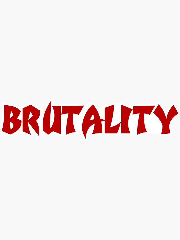 "Mortal Kombat Brutality!" Sticker by TheStickerBook | Redbubble