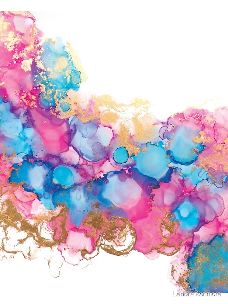 "Fairy Floss Alcohol Ink" Scarf for Sale by lenoregraphiq | Redbubble