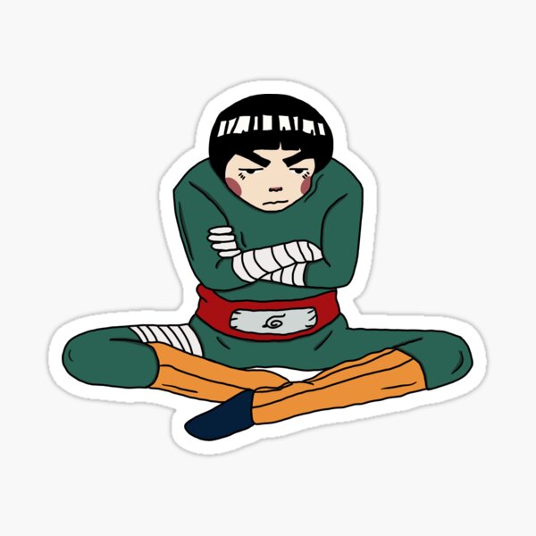 Rock Lee Stickers | Redbubble