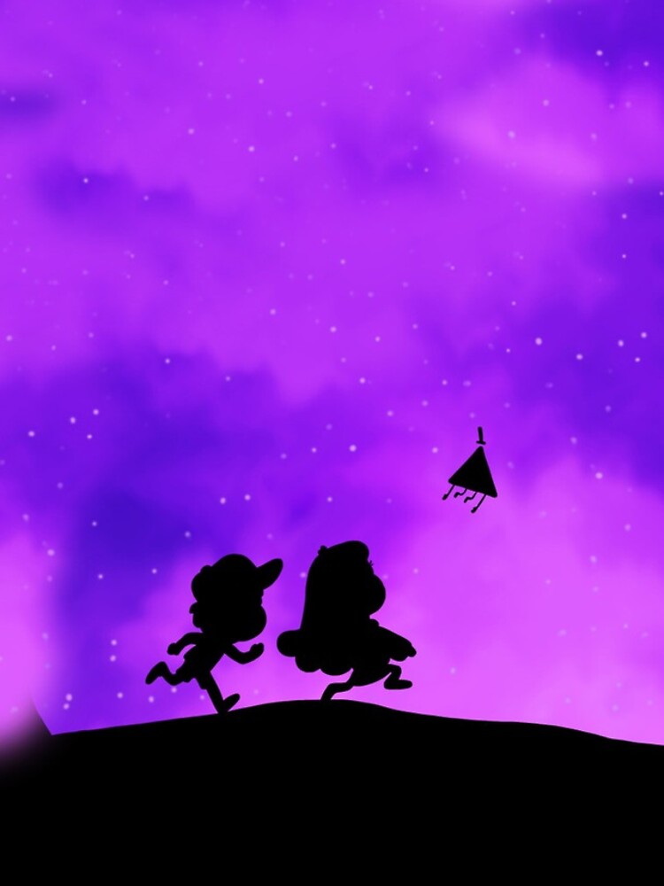 Gravity Falls - Purple Iphone Case