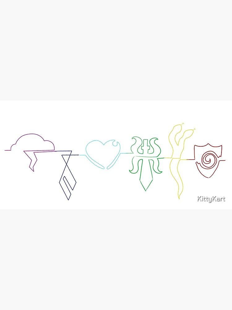 "Sander Sides Emblems" Poster for Sale by KittyKart | Redbubble