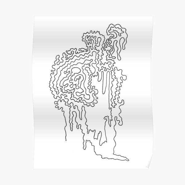 "Bloop" Poster by ronairpic | Redbubble